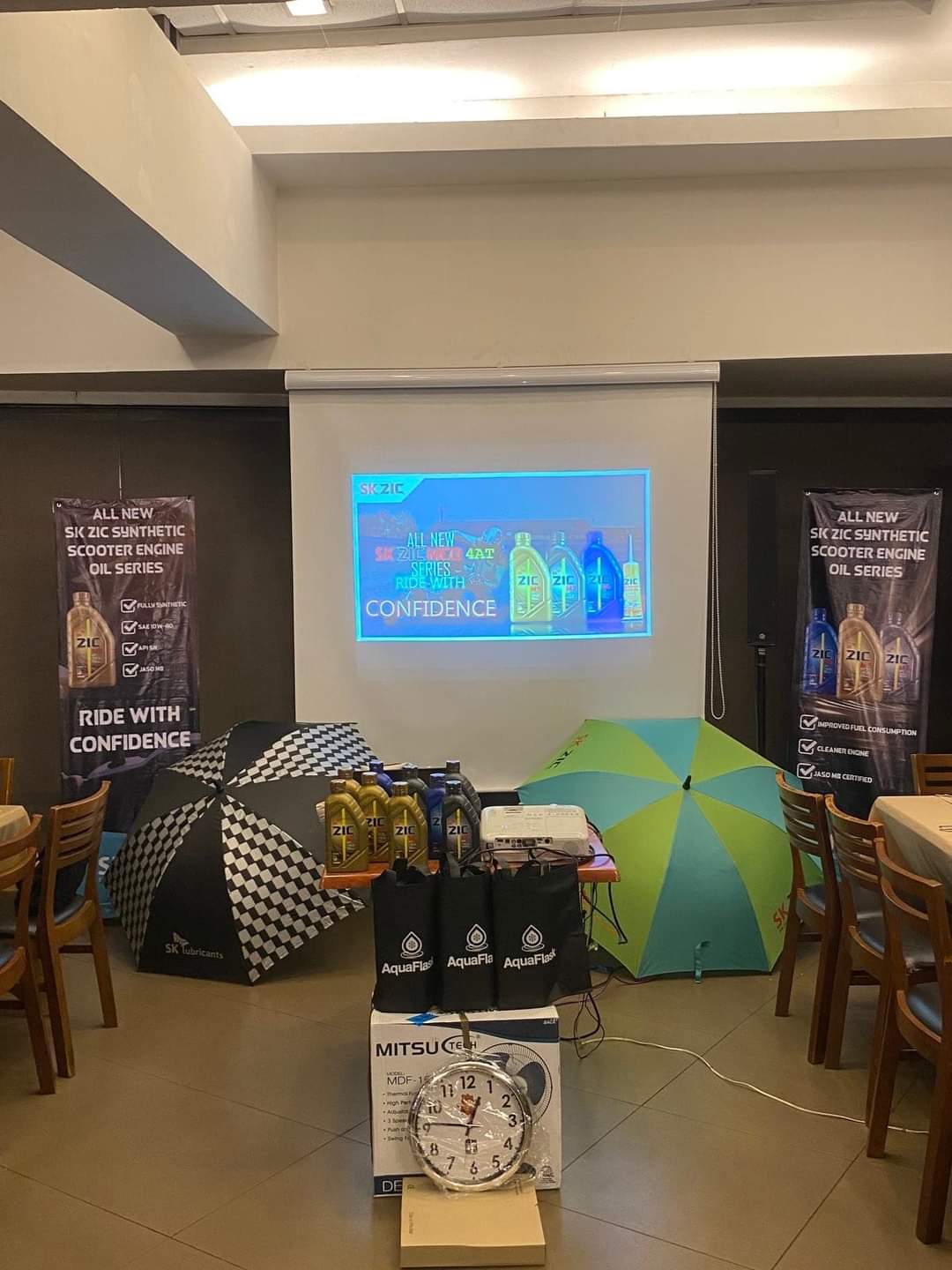 SK Zic Scooter Engine Oil Launch - Keylargo Industrial Sales | Hexagon ...